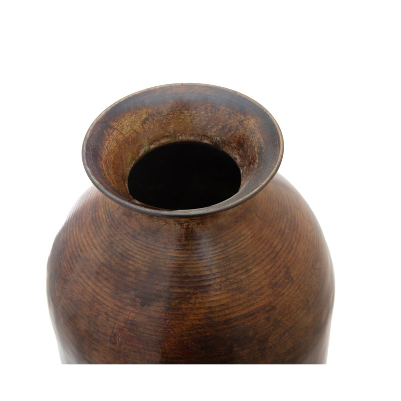 Millwood Pines Alwyn Handmade Stoneware Floor Vase | Wayfair